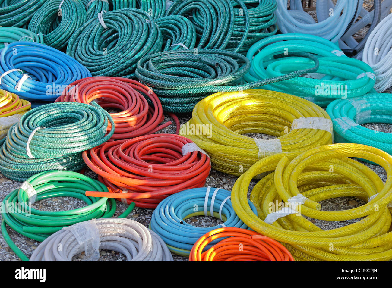Garden hoses hi-res stock photography and images - Alamy