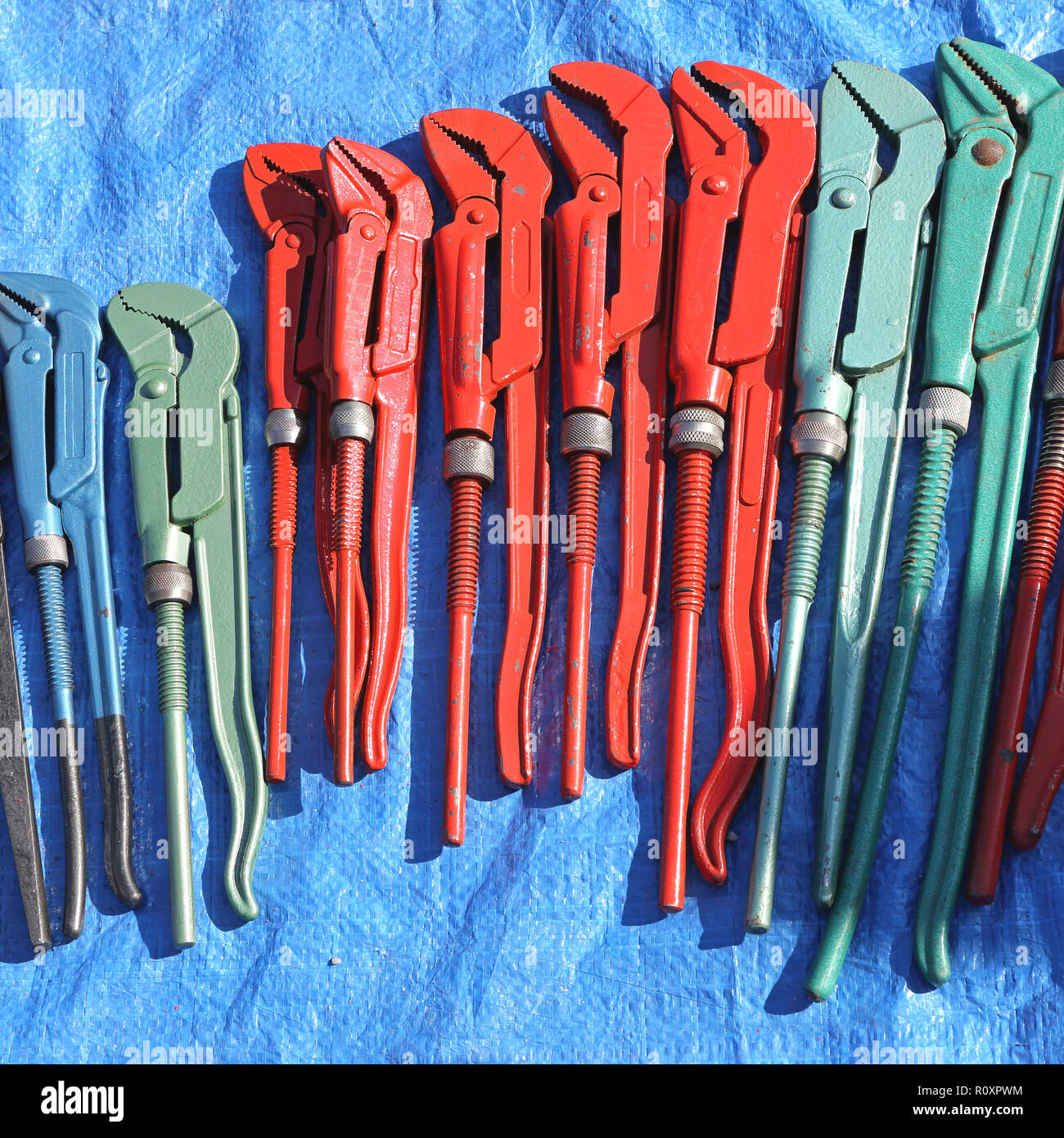Various wrenches hi-res stock photography and images - Alamy