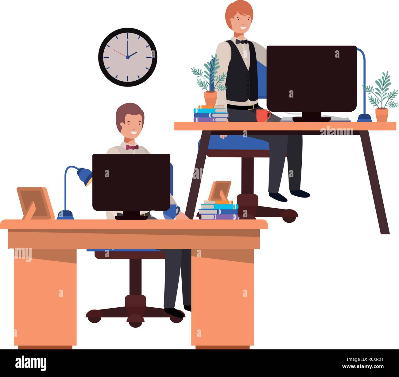 Men routine Stock Vector Images - Alamy