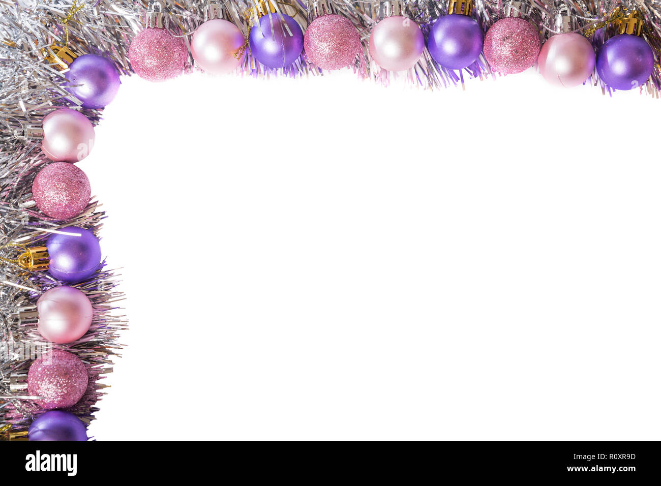 Tinsel border frame hi-res stock photography and images - Alamy