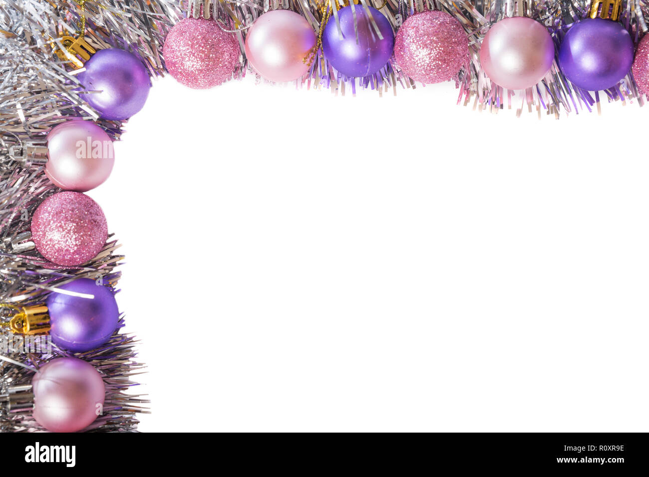 Tinsel border frame hi-res stock photography and images - Alamy