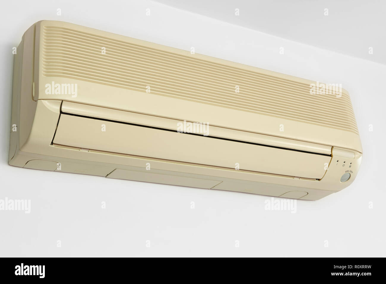 Split air conditioner on wall hi-res stock photography and images - Alamy