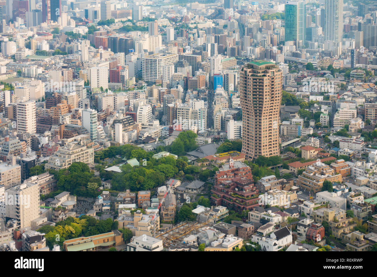 Tokyo, Japan - May 7, 2017: Tokyo Skycraper and High rise buildings ...