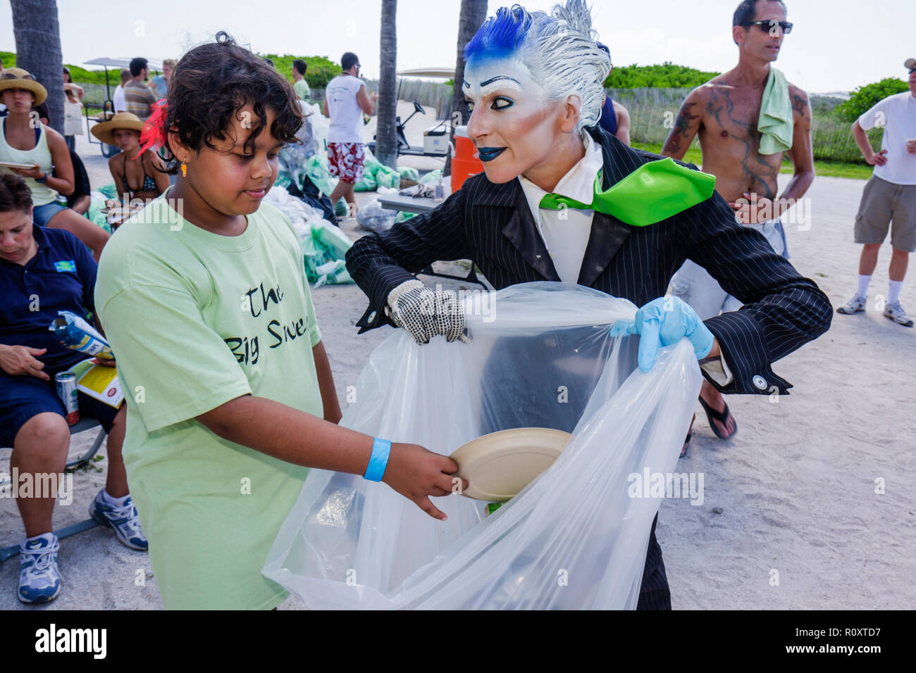 Miami Beach Florida,Atlantic Ocean water public beach beaches,shoreline ...