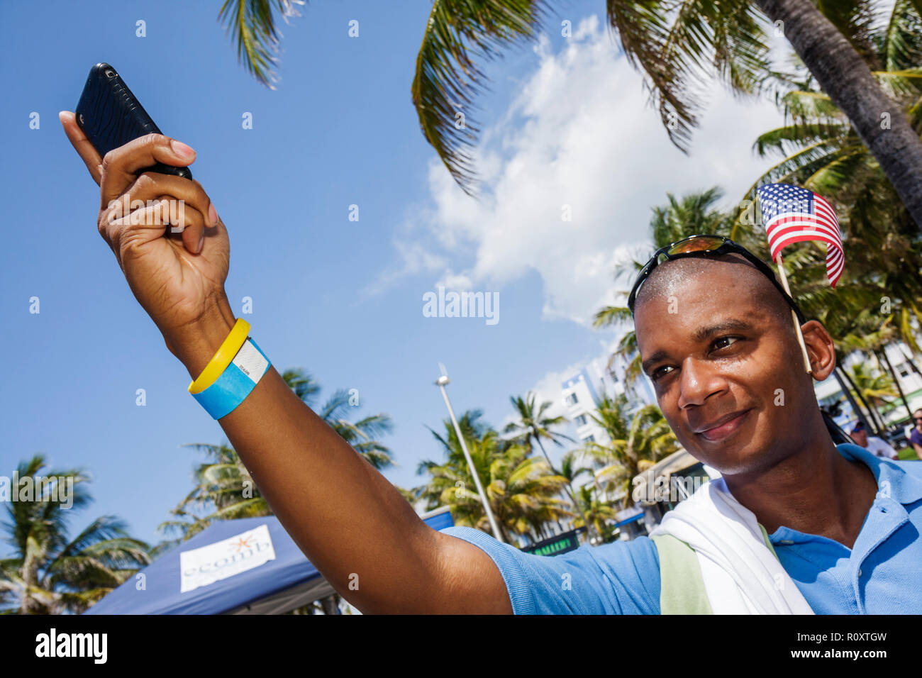 Miami Beach Florida,Flag Day,community event,Black Blacks African ...