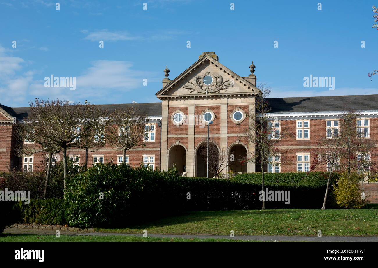 The former Hertford Hill hospital now part of Hatton Park housing ...