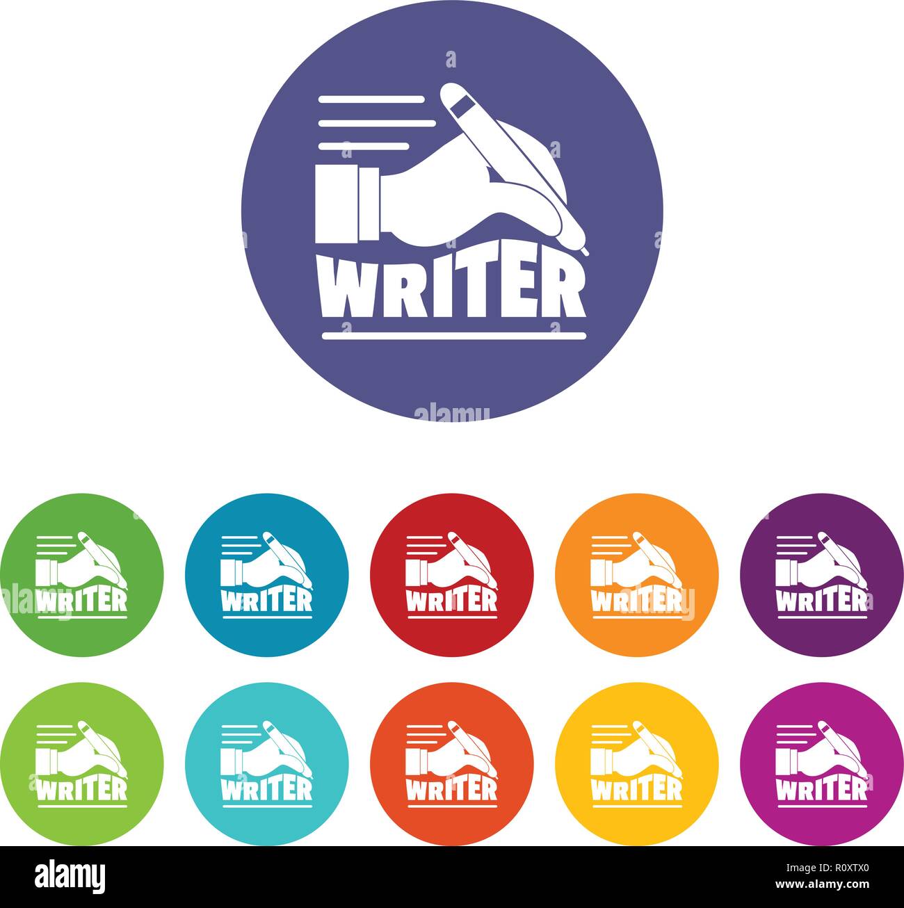 Interesting writer Stock Vector Images - Alamy