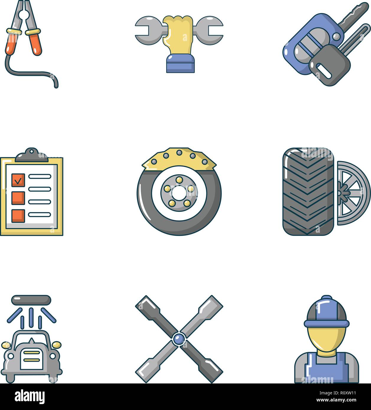 Mend broken Stock Vector Images - Alamy