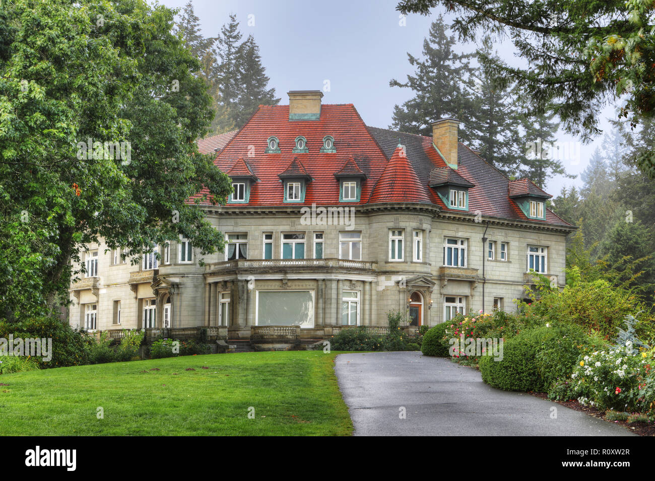 The Pittock Mansion in Portland, Oregon Stock Photo - Alamy