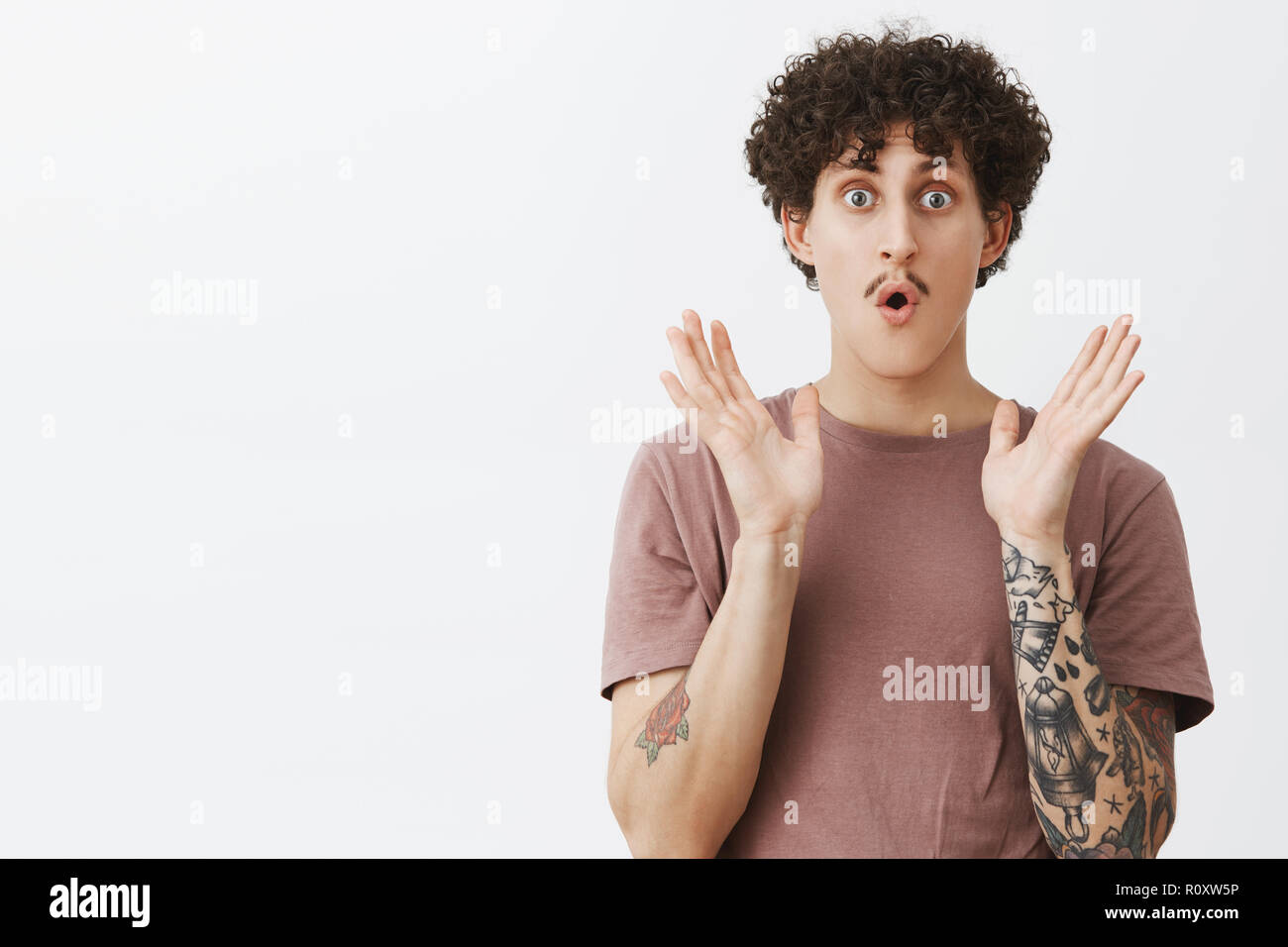 It is gonna be fabulous. Portrait of thrilled joyful and surprised ...