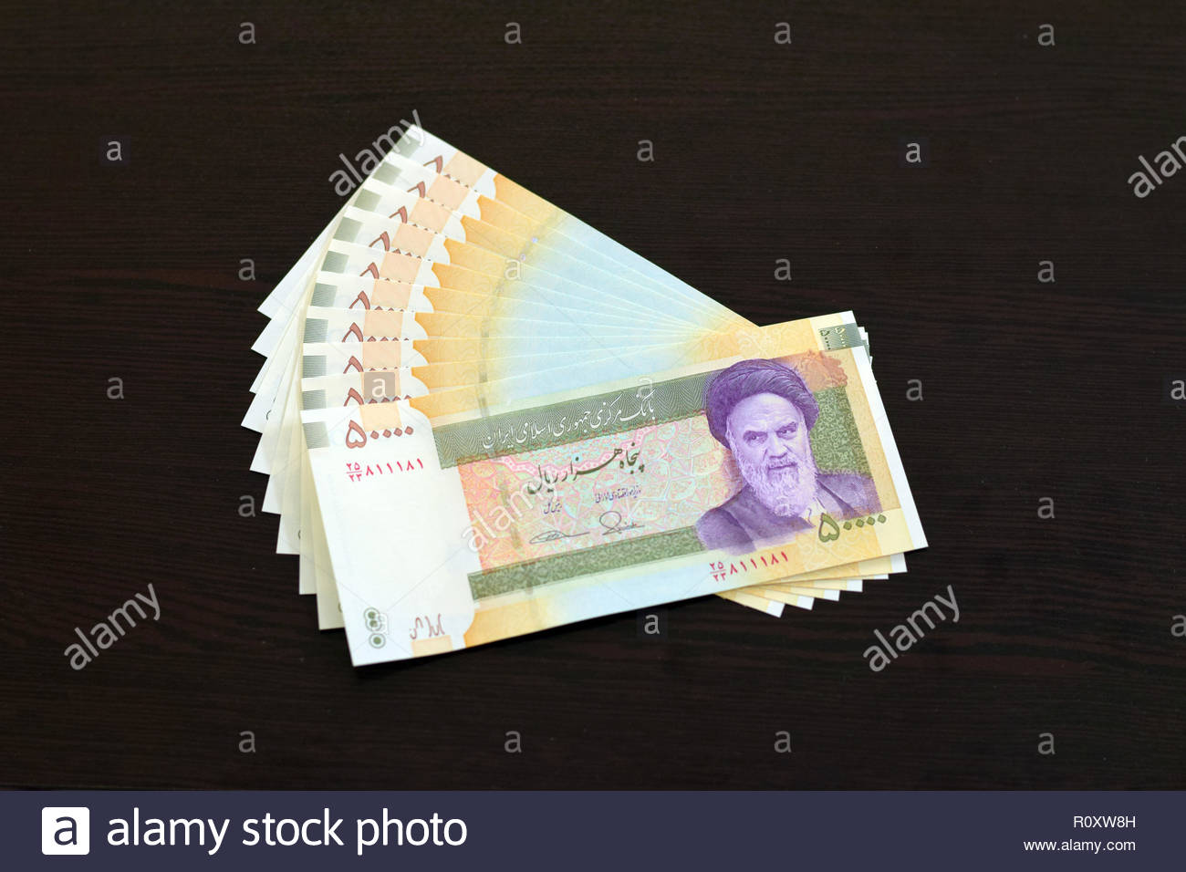 Iran Iranian Rials Currency Stock Photos & Iran Iranian Rials Currency ...