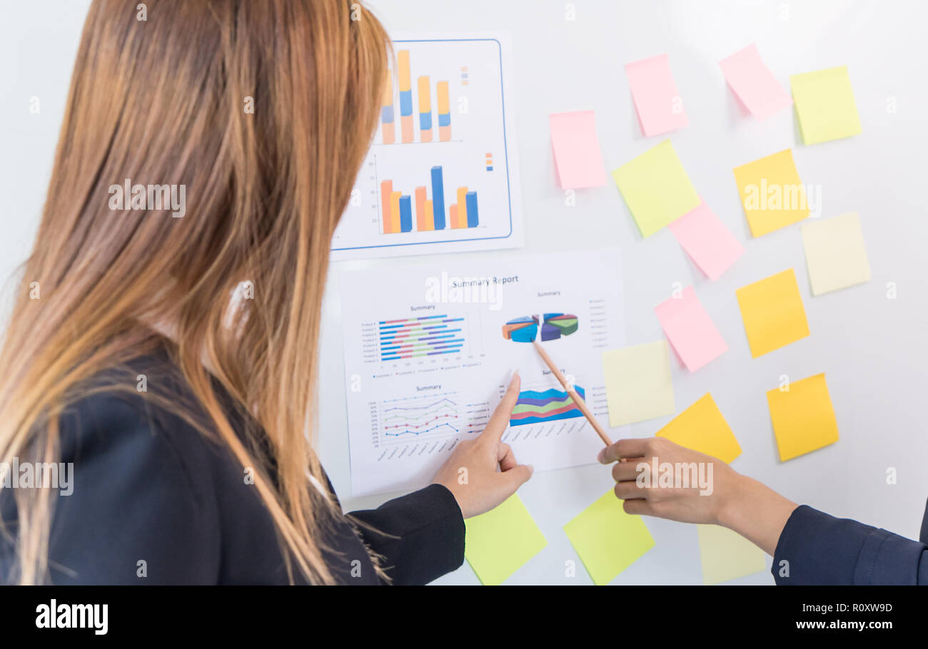 Corporate meeting blackboard hi-res stock photography and images - Alamy