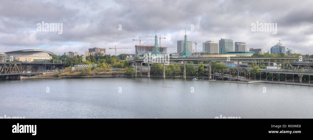 A Scene including ModaCenter Arena in Portland, Oregon Stock Photo - Alamy