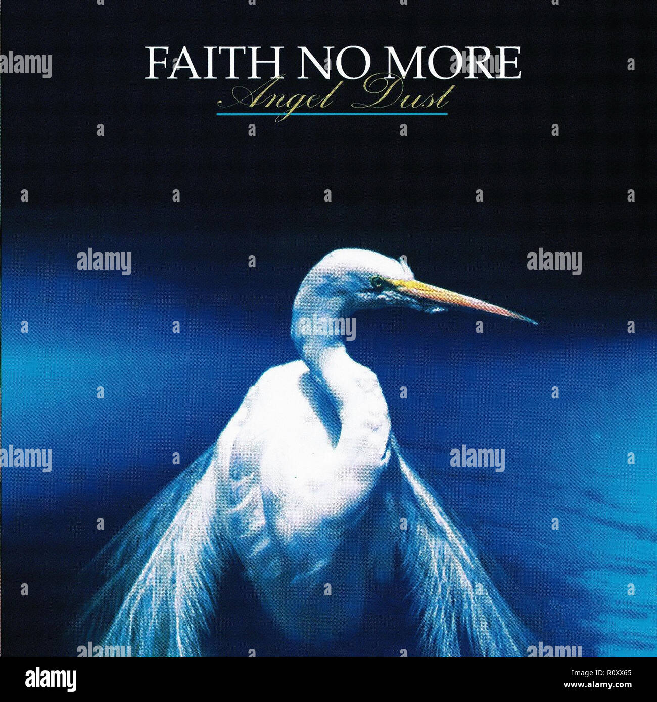 FAITH NO MORE - ANGEL DUST - Vintage cover album Stock Photo - Alamy