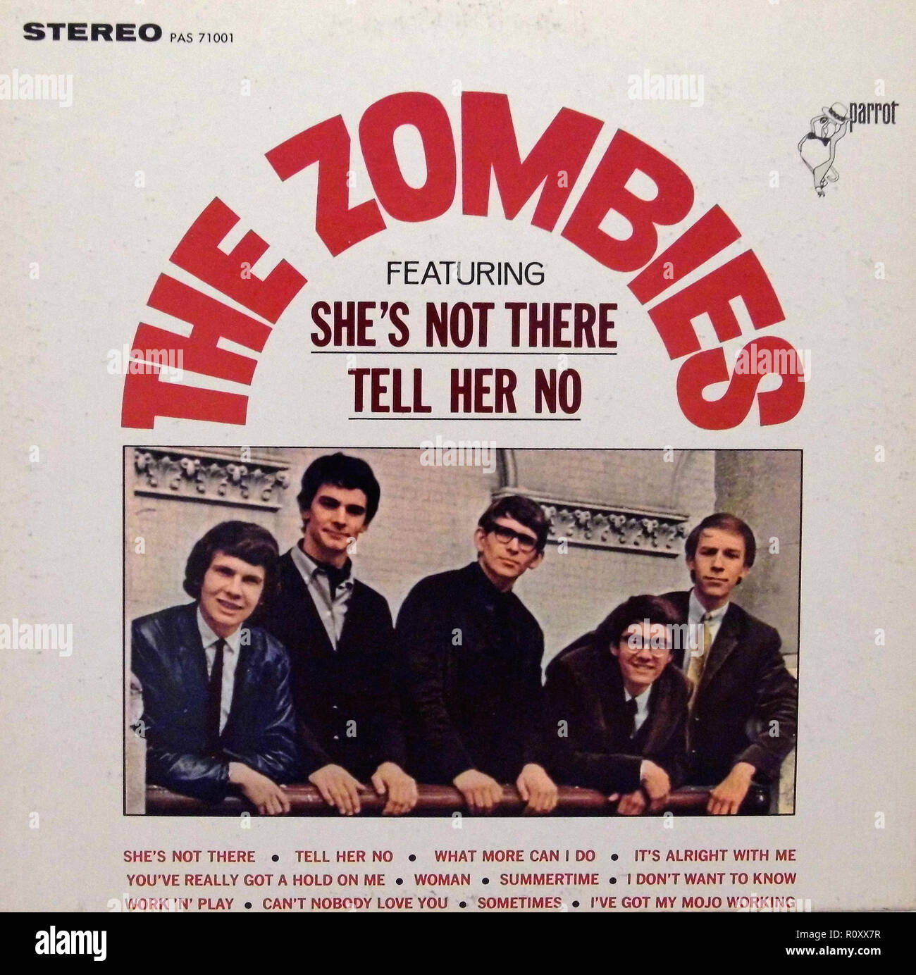 THE ZOMBIES - Vintage cover album Stock Photo - Alamy