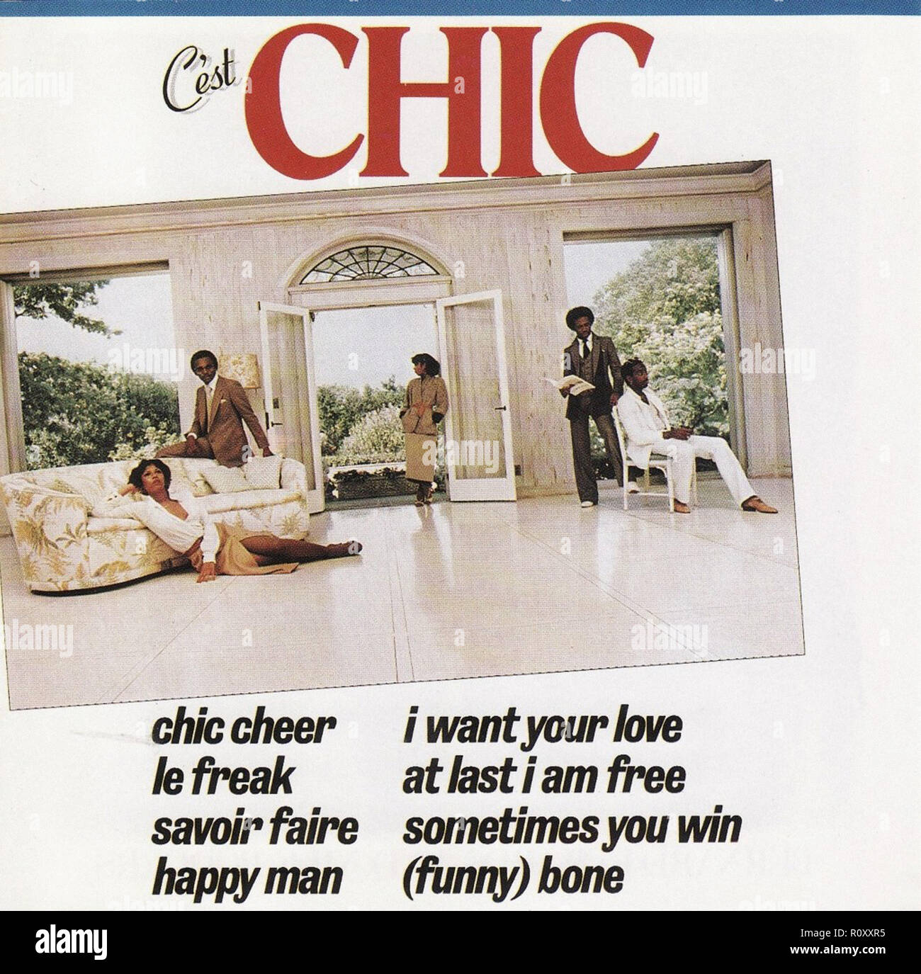 CHIC - Vintage vinyl cover album Stock Photo - Alamy