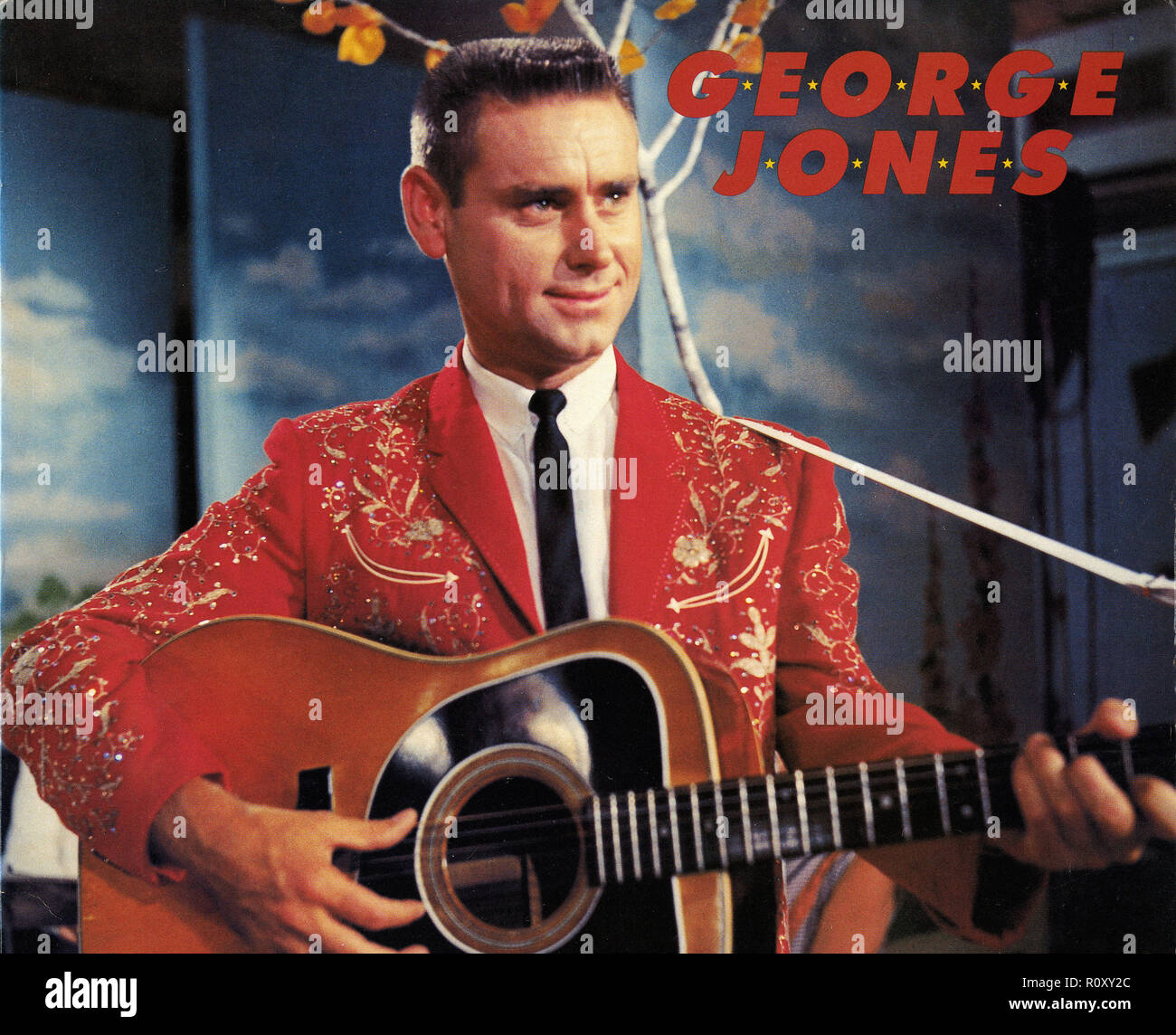 GEORGE JONES - Vintage vinyl cover album Stock Photo - Alamy