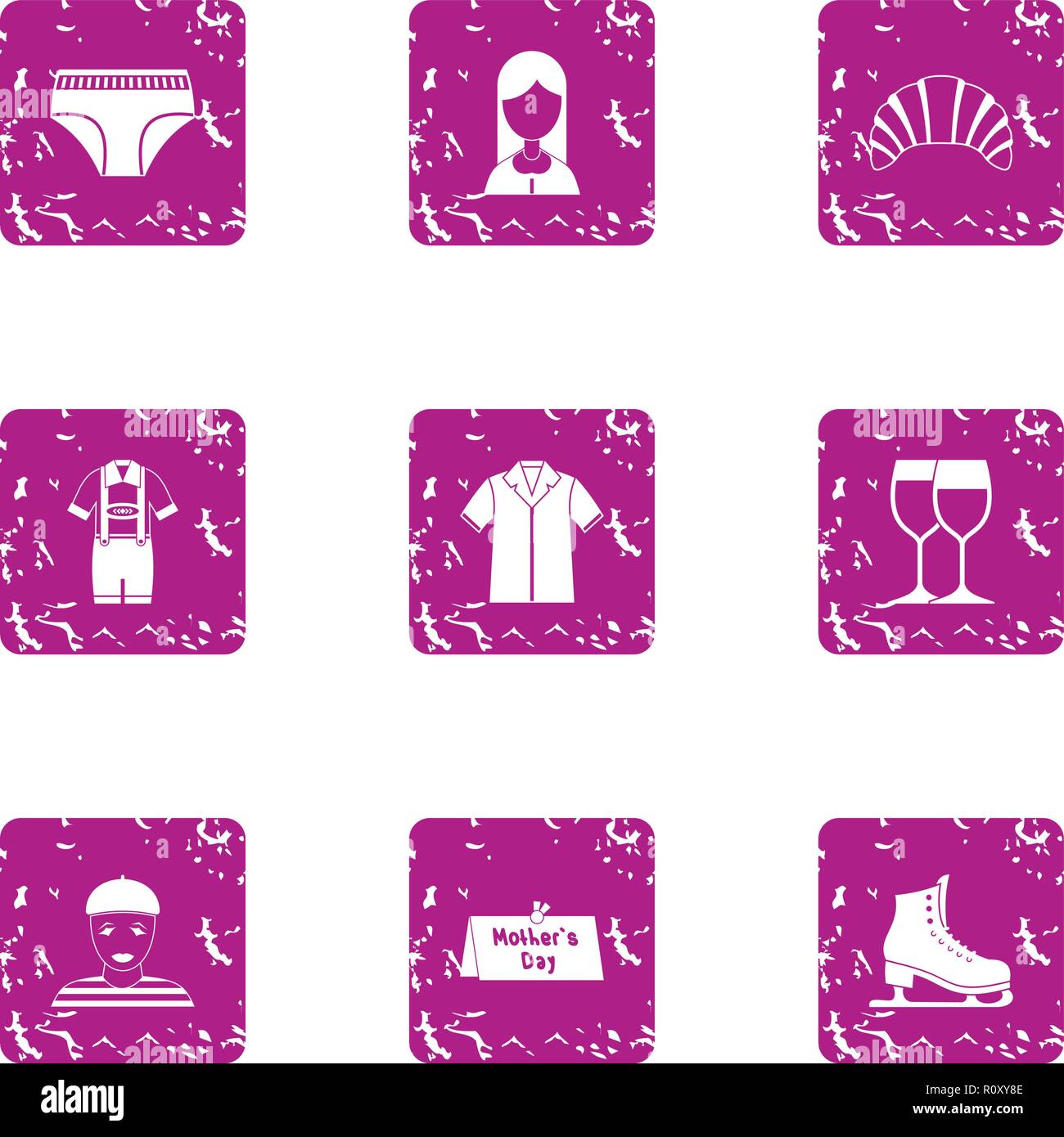 Encounter icons set, grunge style Stock Vector Image & Art - Alamy Encounter icons set, grunge style Stock Vector Image & Art - Alamy