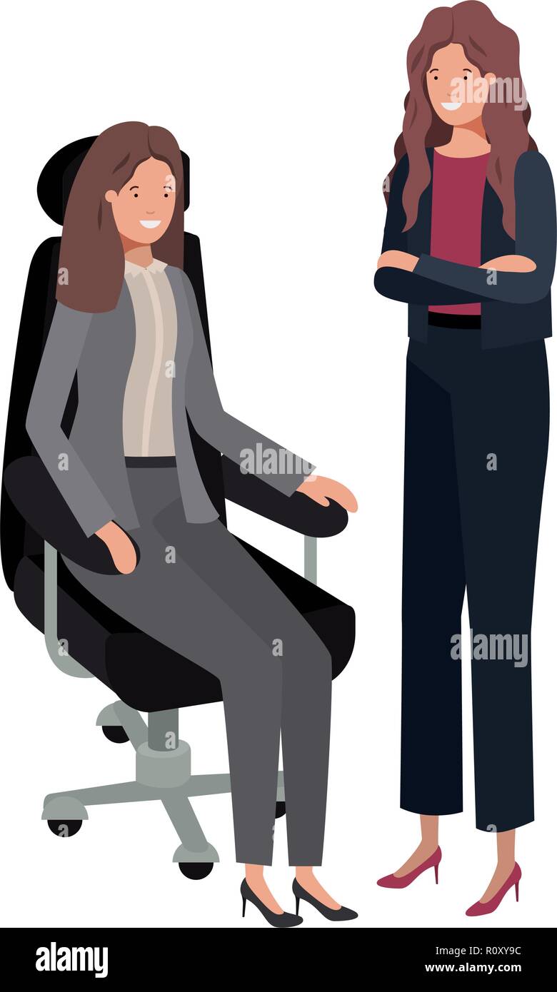 business women avatar character Stock Vector Image & Art - Alamy