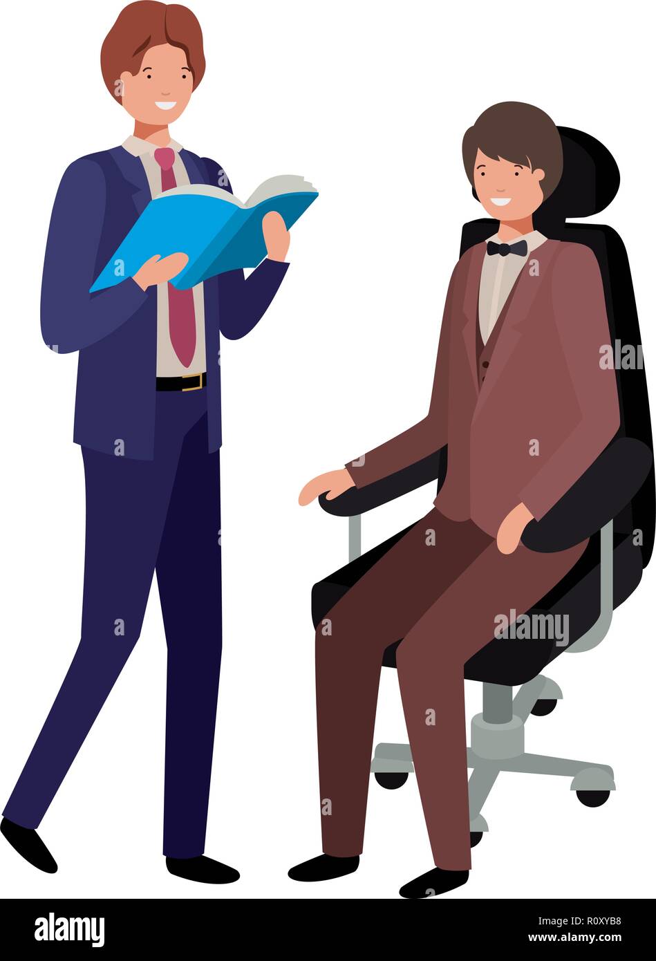 business men avatar character Stock Vector Image & Art - Alamy