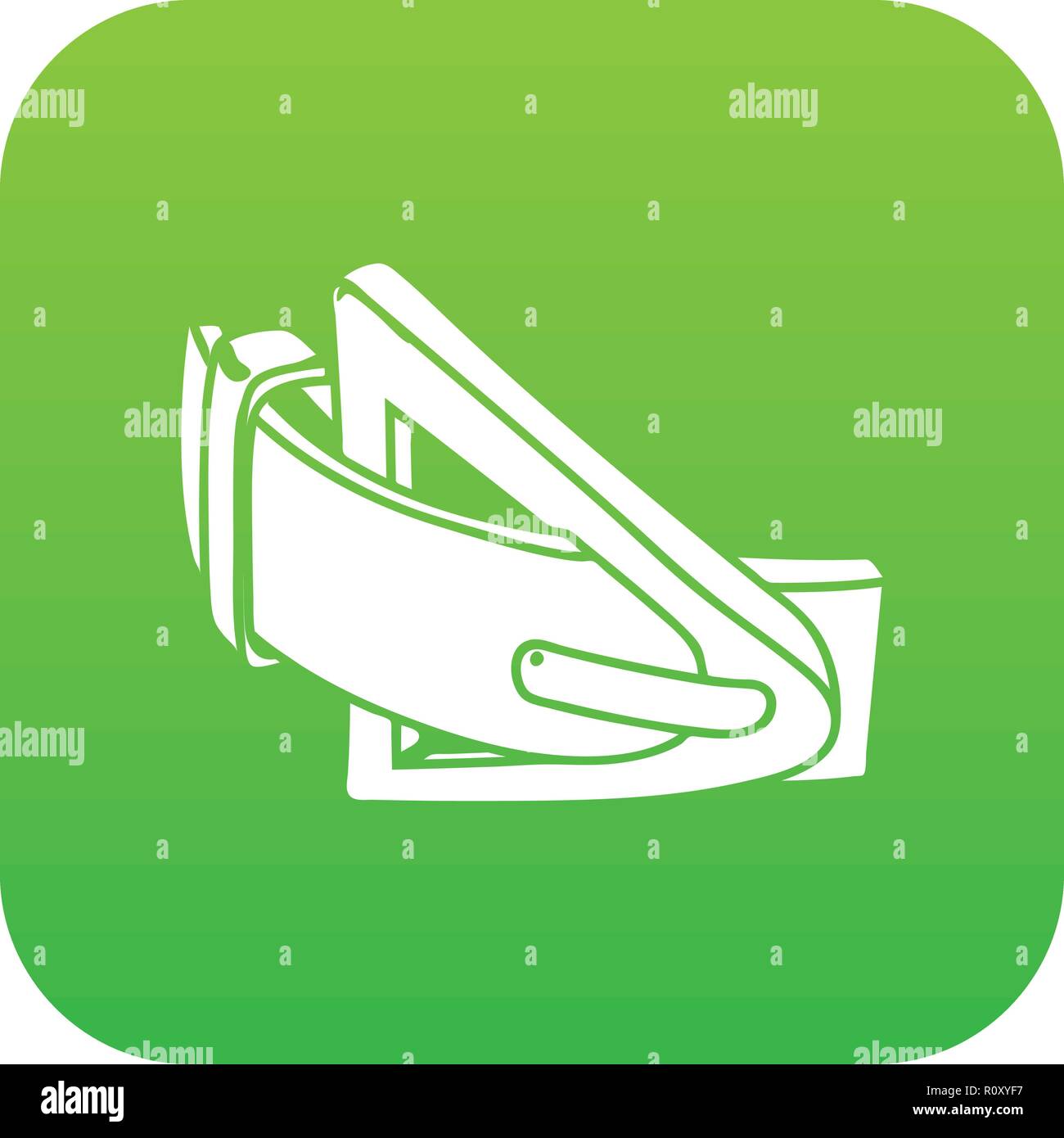 Fashion belt icon green vector Stock Vector Image & Art - Alamy