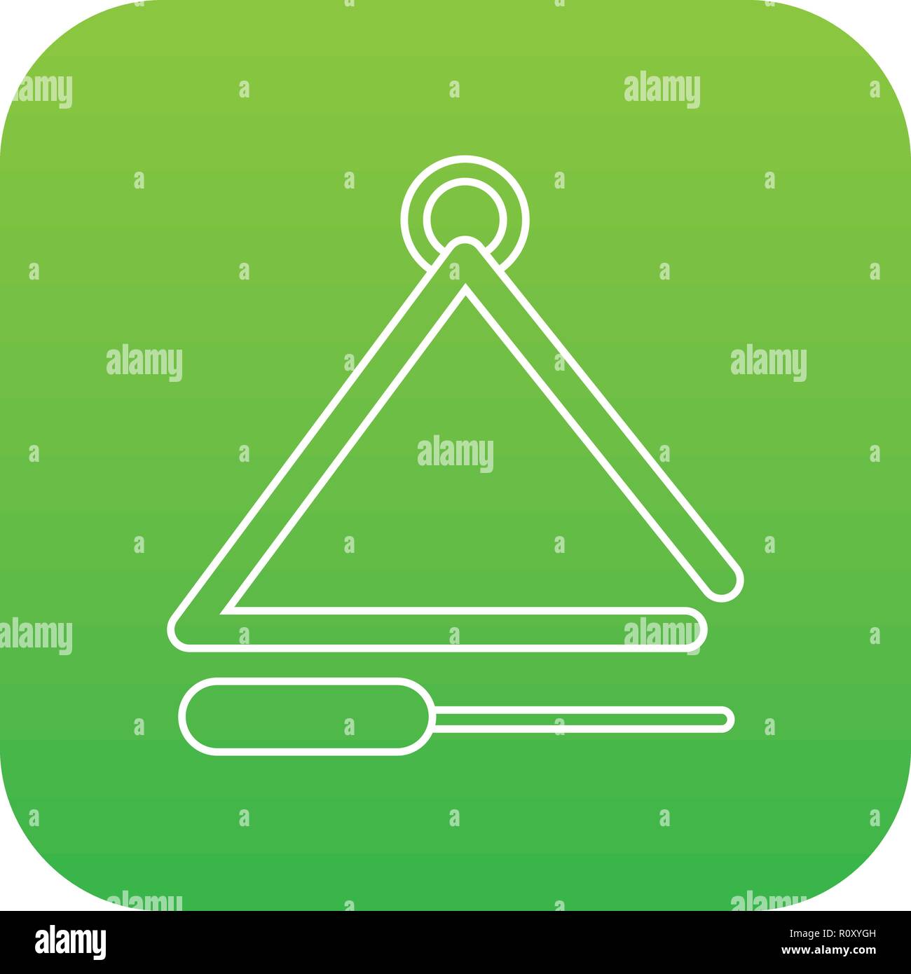 Silver triangle instrument hi-res stock photography and images - Alamy