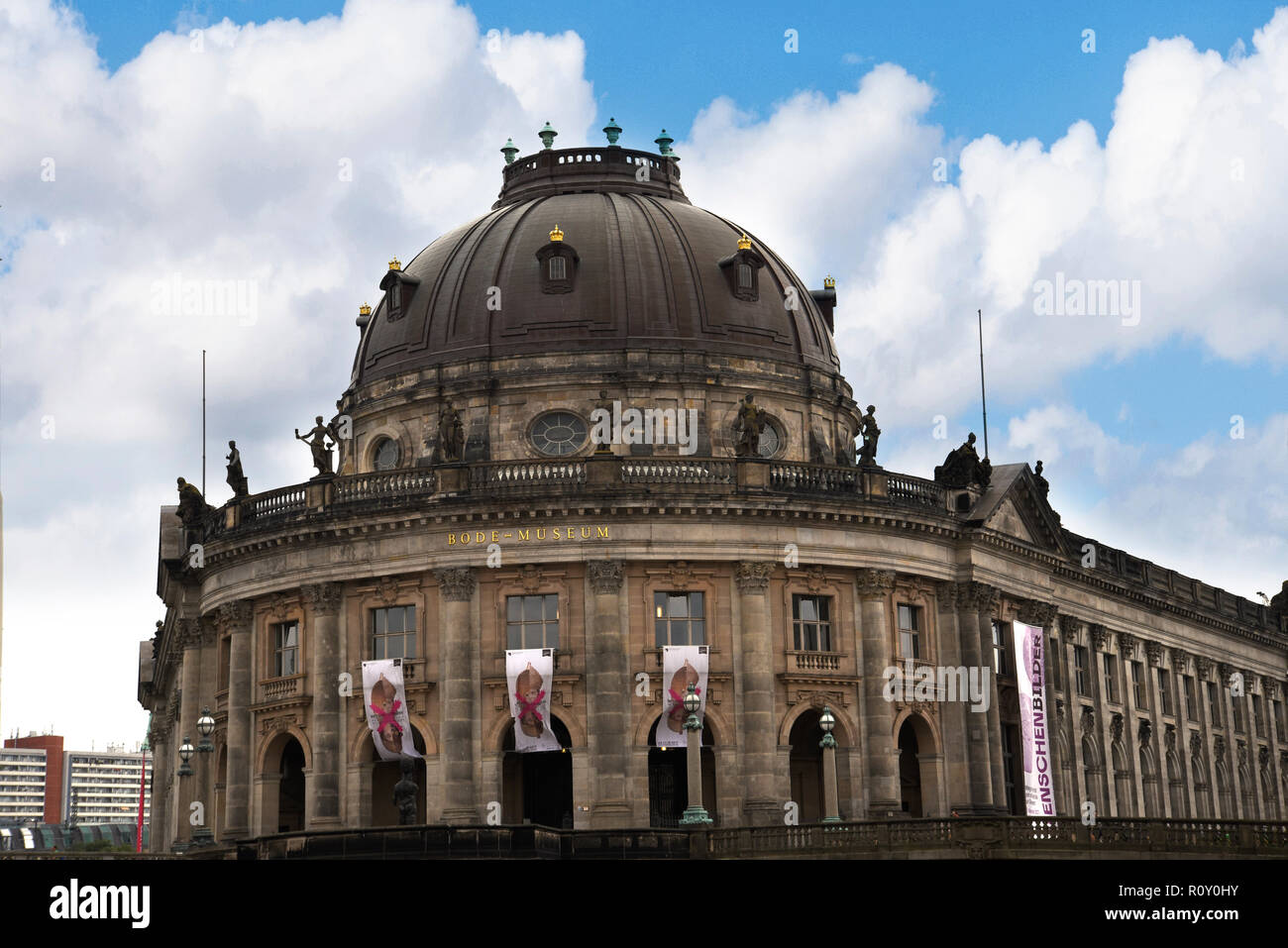 The Impressive Bode Museum on Museum Island In Berlin Germany with its ...