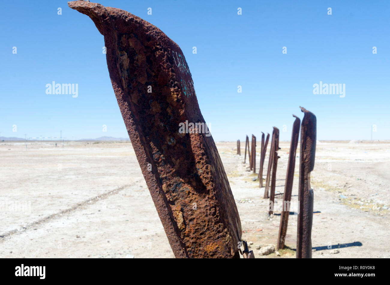 Colchani, Uyuni, Bolivia Stock Photo - Alamy