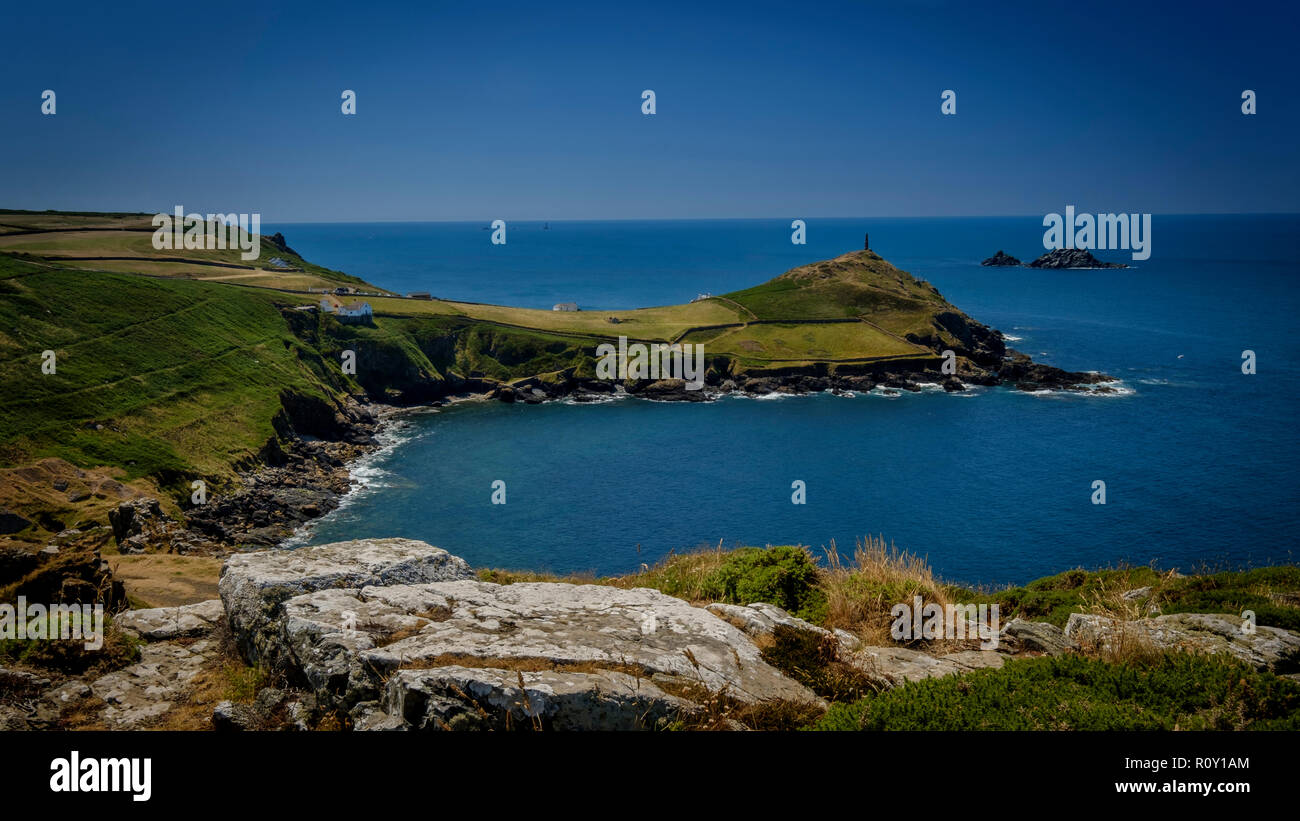 Cape Cornwall ,Uk Stock Photo - Alamy