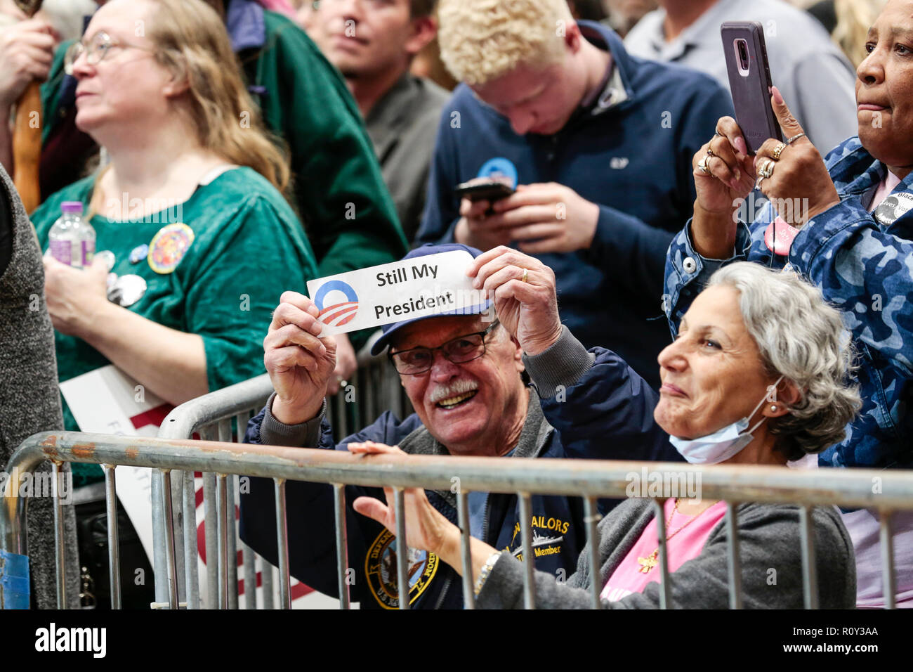 Barack Obama For President Sign High Resolution Stock Photography and ...