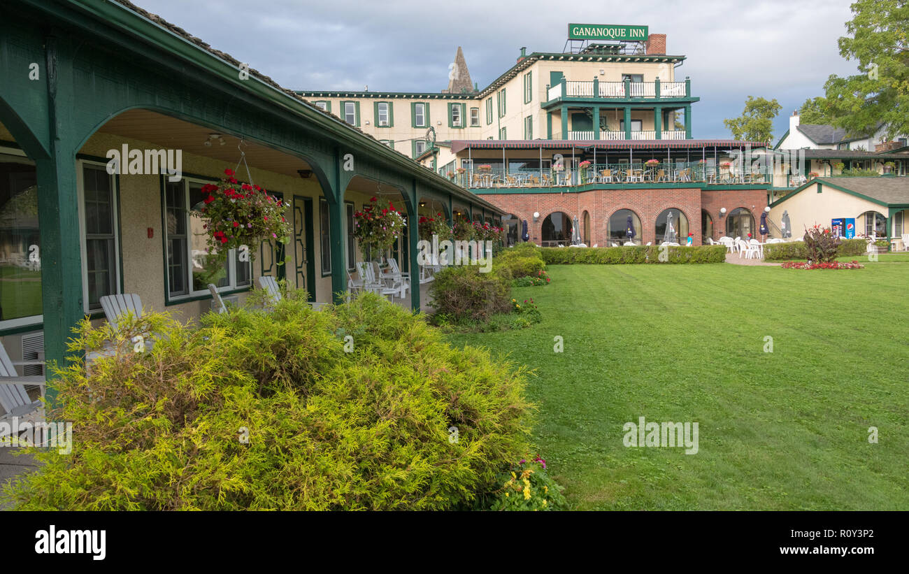 Gananoque Inn, Gananoque, Canada Stock Photo - Alamy