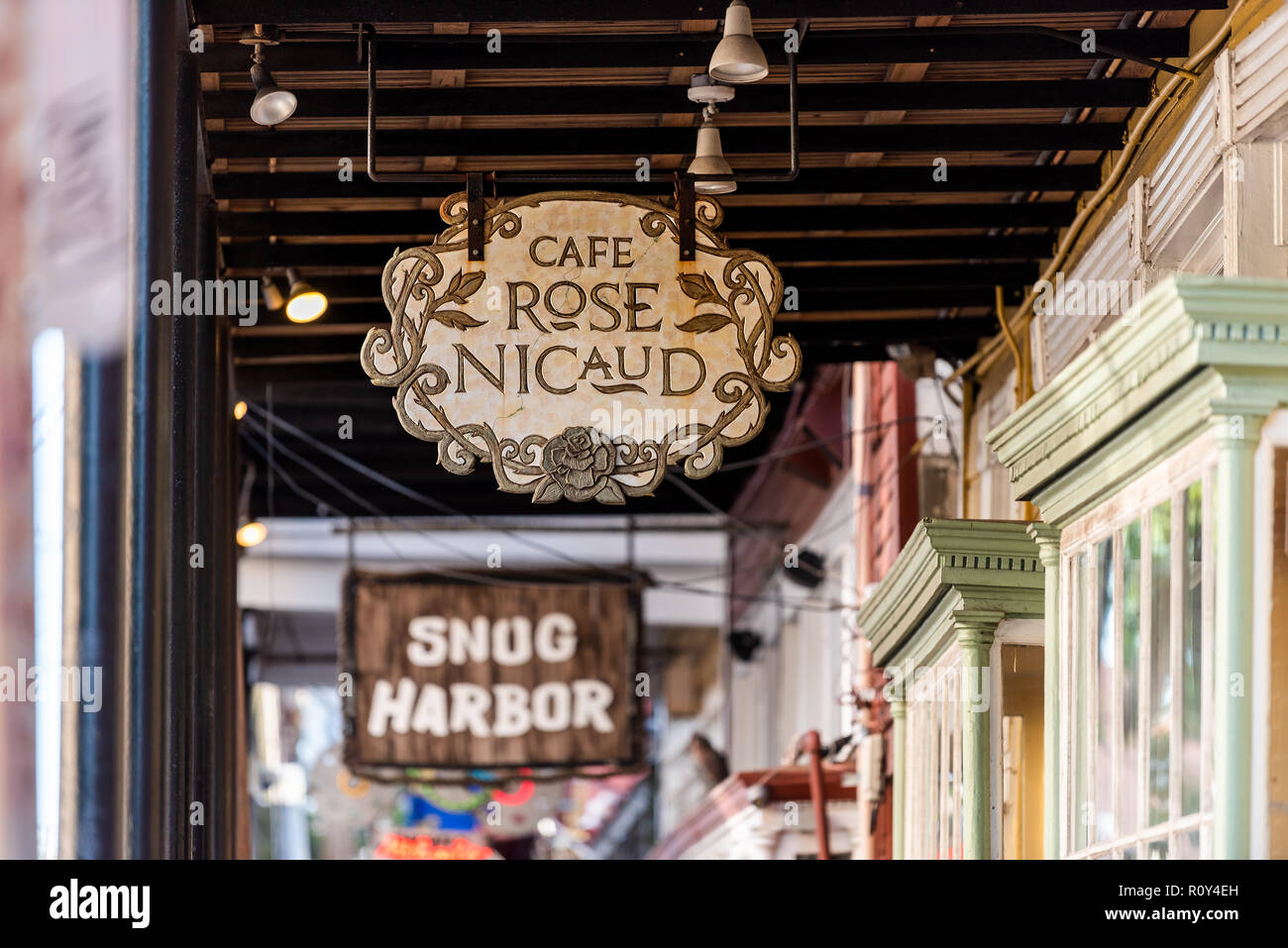 Café rose nicaud new orleans hi-res stock photography and images - Alamy