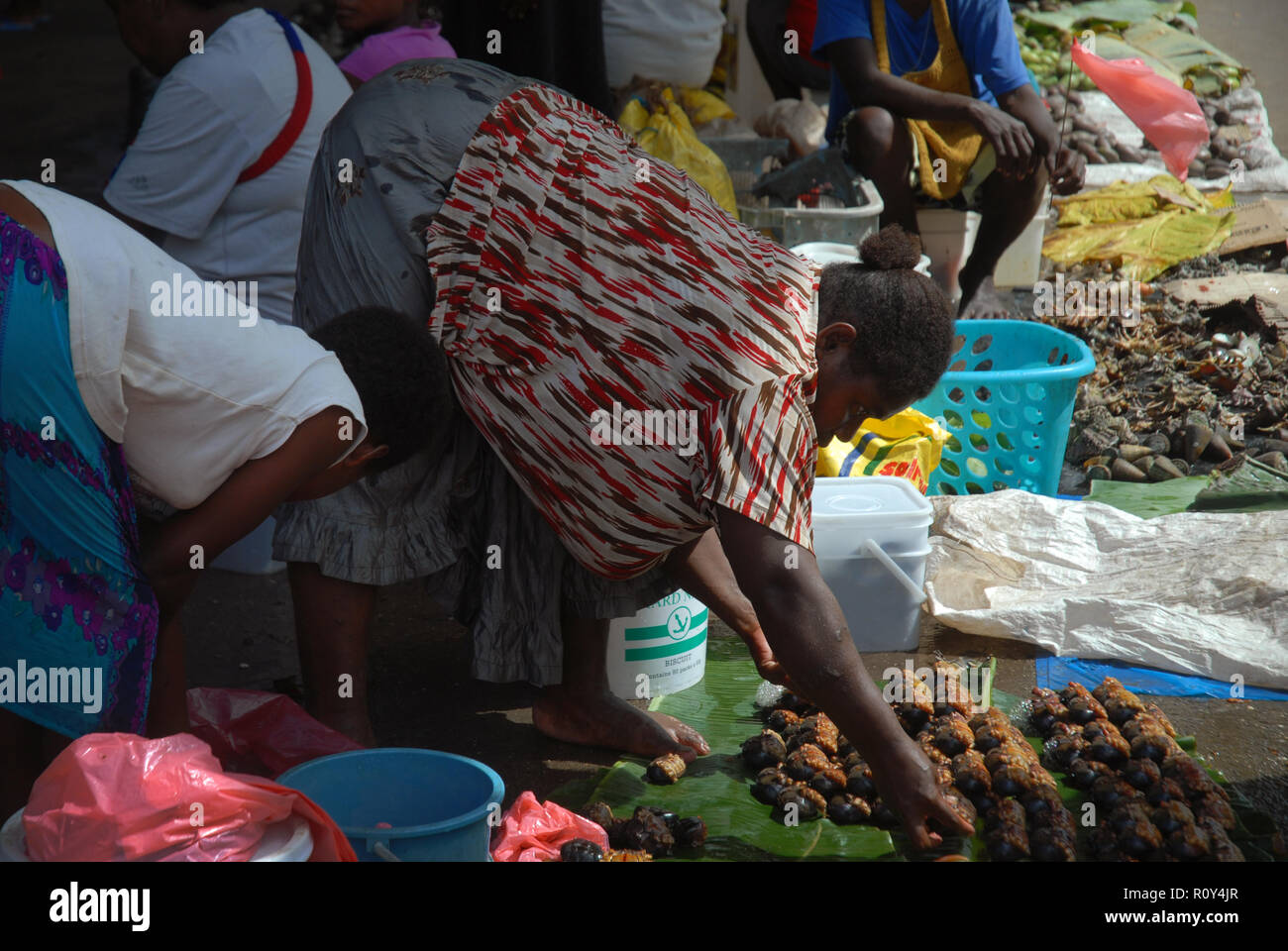 Honiara Central Market, Solomon Islands Stock Photo - Alamy