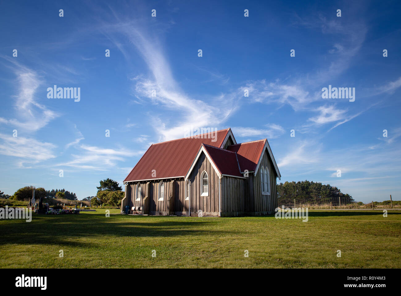 The Maori Church at Taumutu served the fishermen and their families ...
