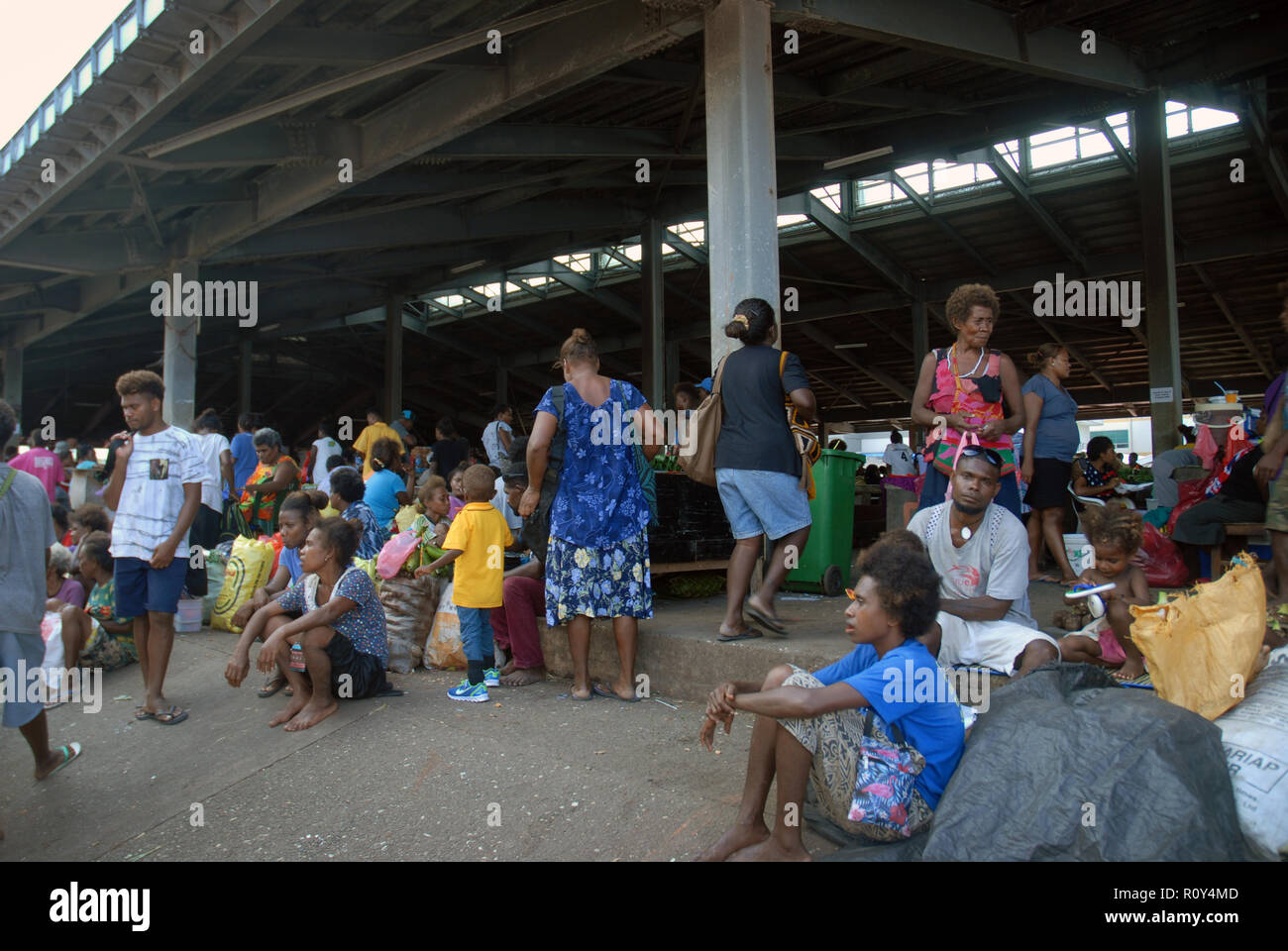 Honiara Central Market, Solomon Islands Stock Photo - Alamy