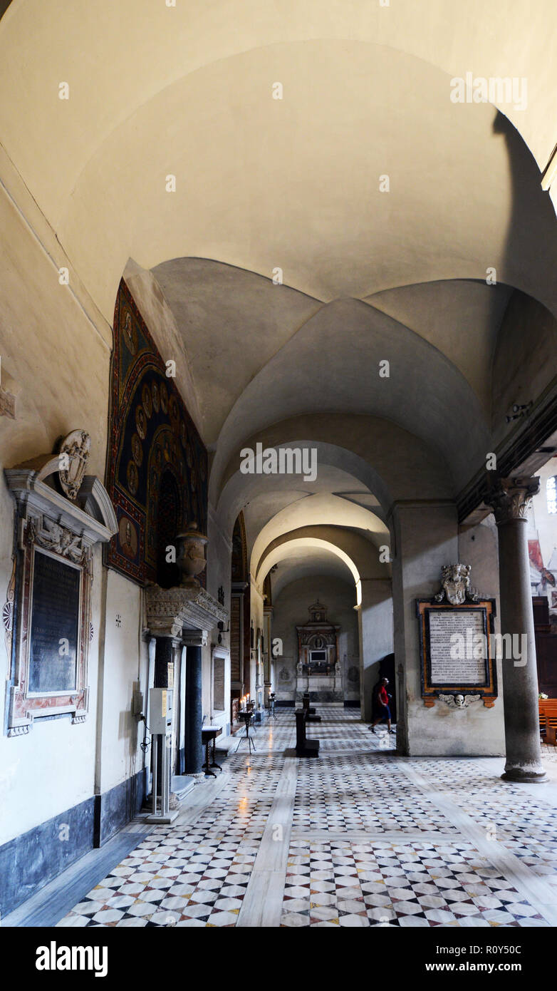 The Basilica of Saint Praxedes in Rome, Italy Stock Photo - Alamy