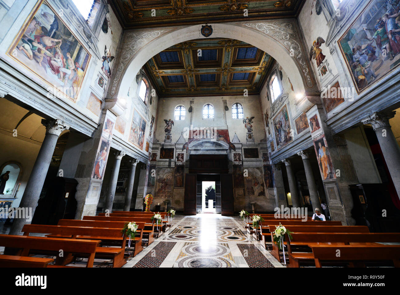 Basilica sanctae praxedis hi-res stock photography and images - Alamy