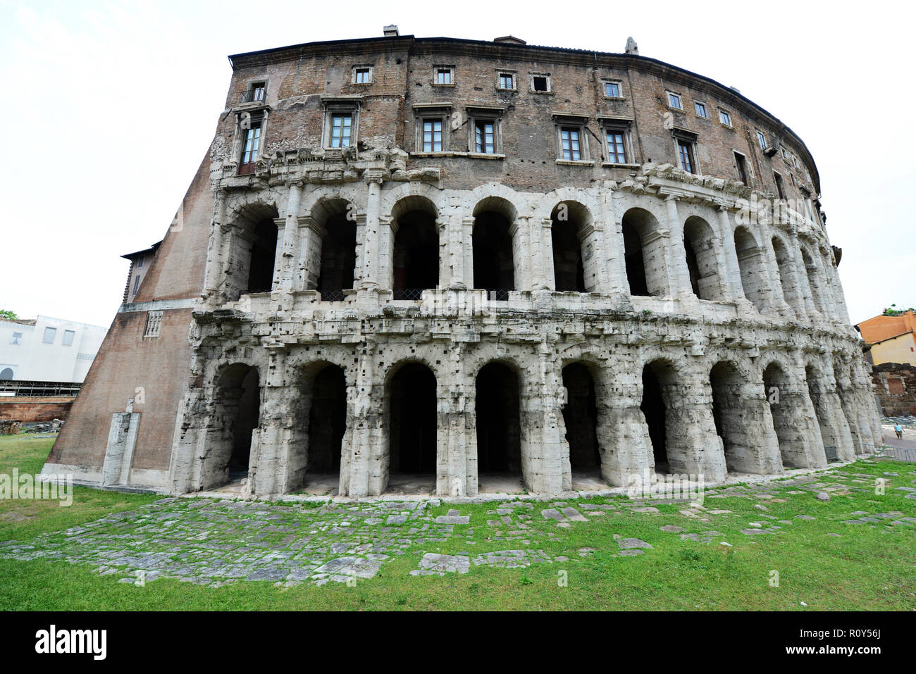The Marcello Theater is a Roman theater started by Julius Caesar & pre ...