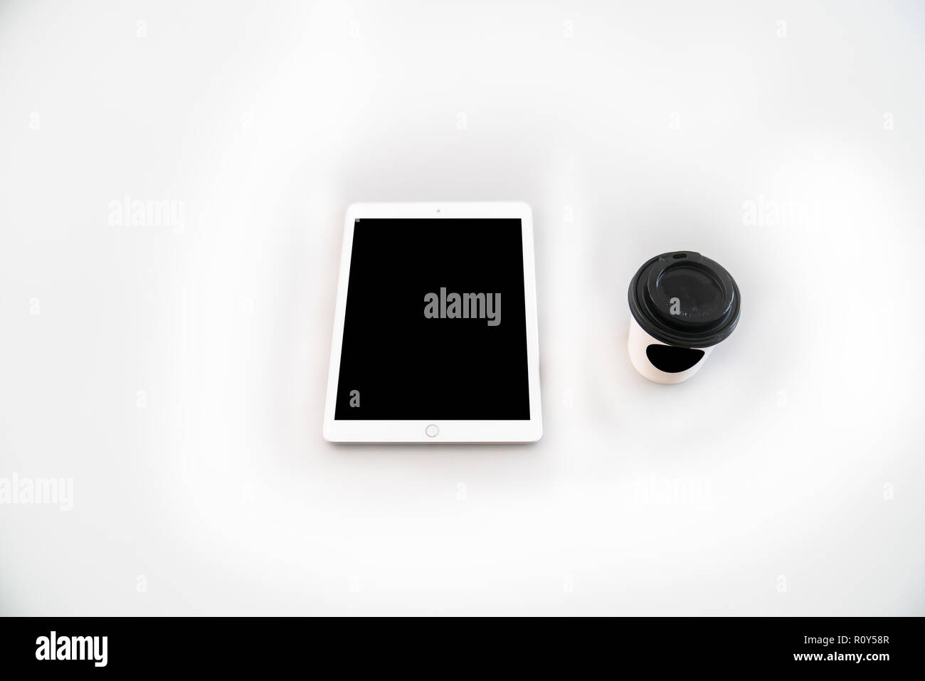 Ipad isolated table hi-res stock photography and images - Alamy