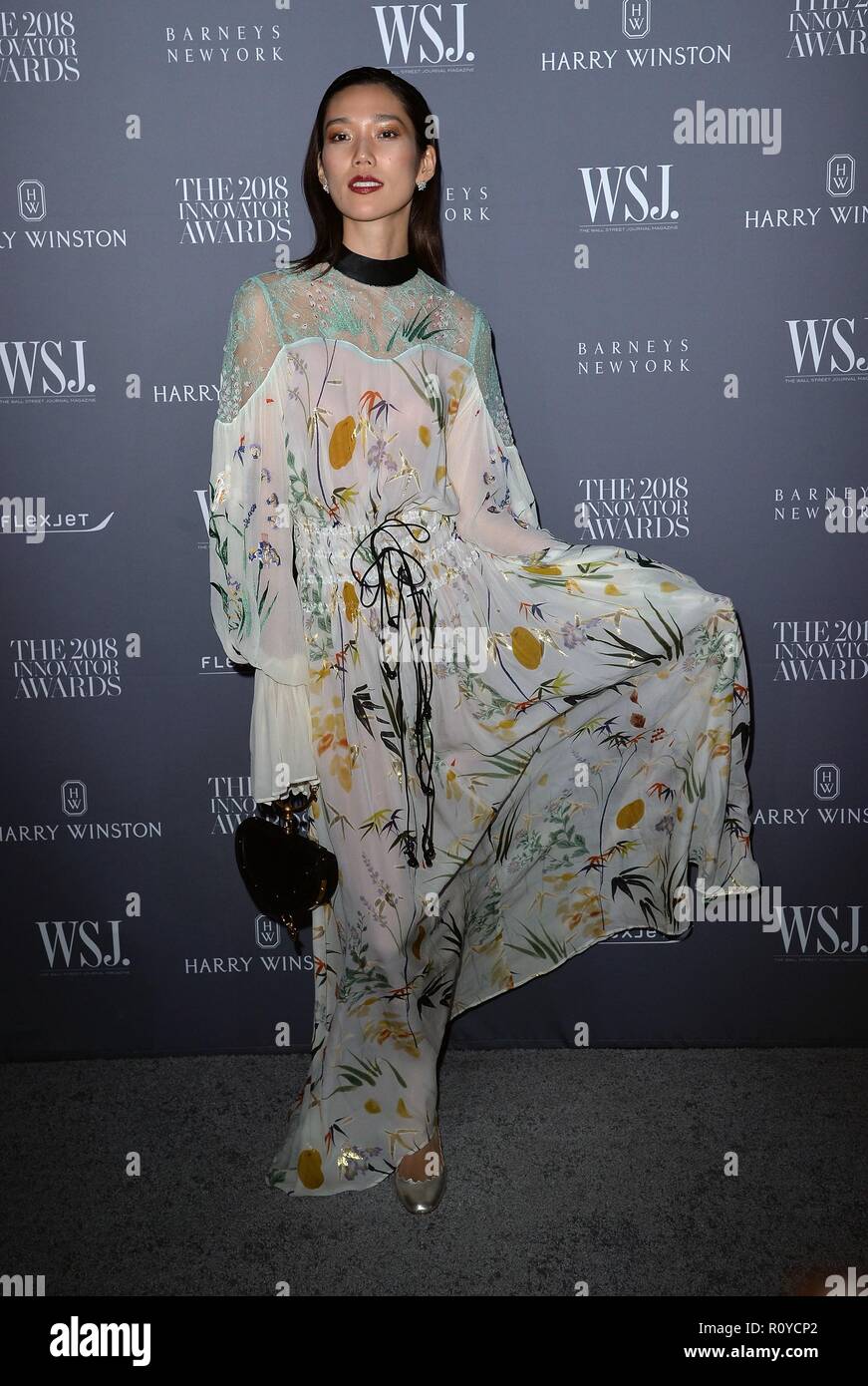 New York, NY, USA. 7th Nov, 2018. Tao Okamoto at arrivals for Wall ...