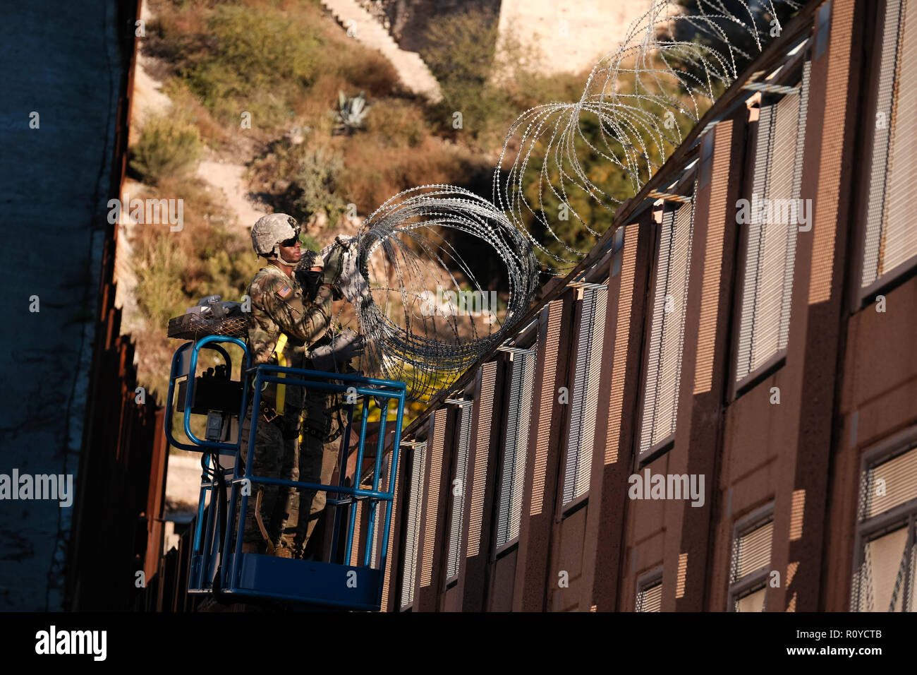 Nogales border patrol station hi-res stock photography and images - Alamy