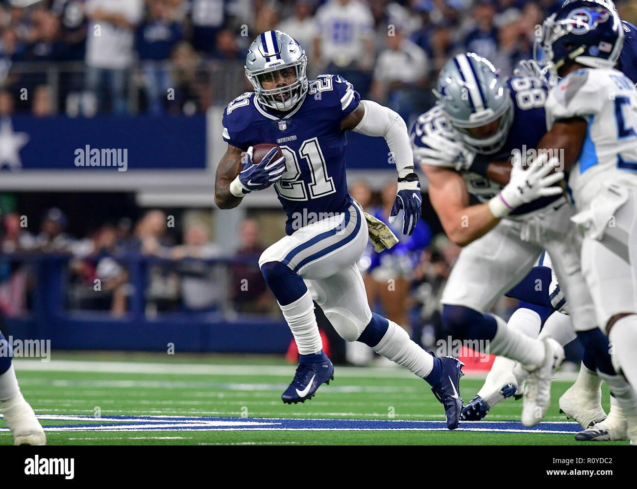 November 05, 2018:.Dallas Cowboys running back Ezekiel Elliott (21 ...