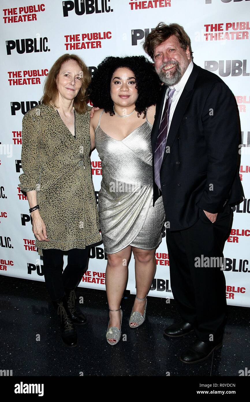 New York, NY, USA. 7th Nov, 2018. Jo Bonney, Patricia Ione Lloyd, Oskar ...
