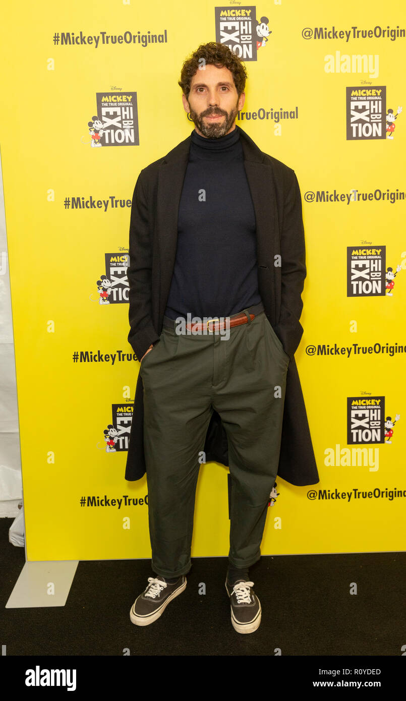New York, USA - November 7, 2018: Javier Sanchez Medina attends Mickey ...