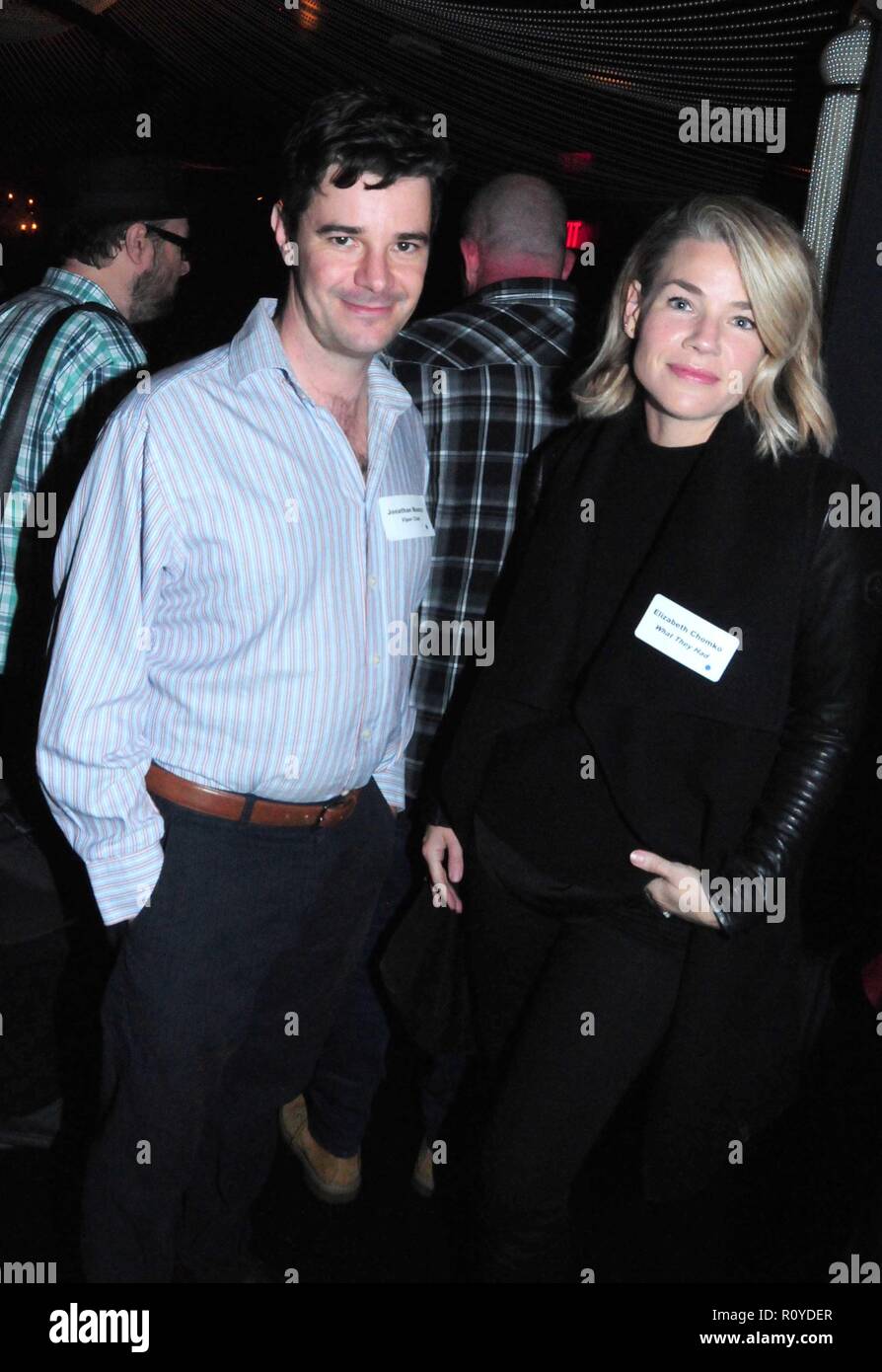 Los Angeles, USA. 6th Nov 2018. (L-R) Screenwriters Jonathan Mastro and ...