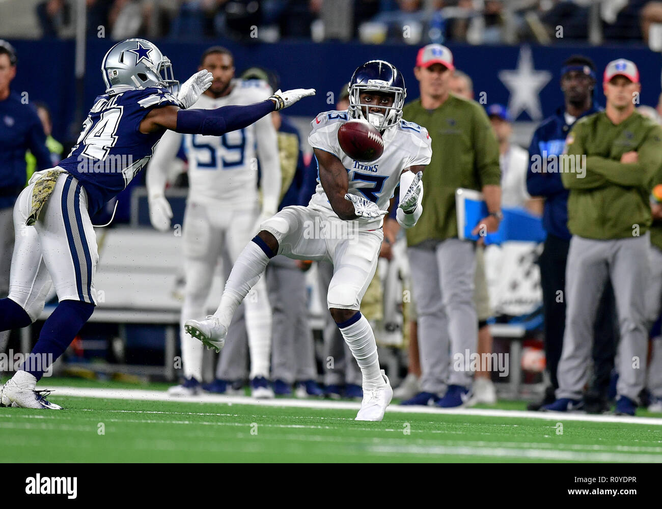 November 05, 2018:.Tennessee Titans wide receiver Taywan Taylor (13 ...