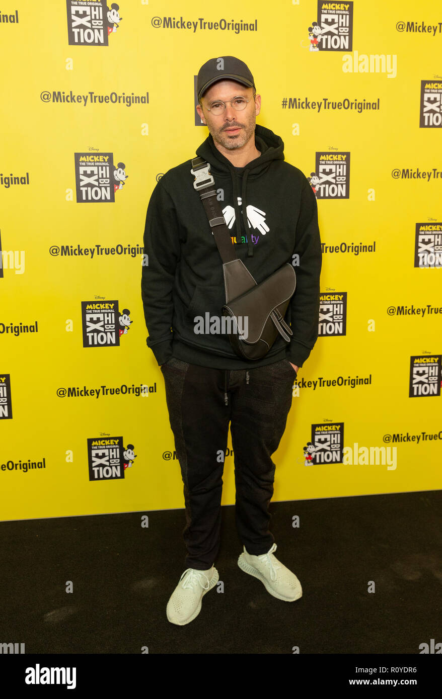 New York, USA - November 7, 2018: Daniel Arsham attends Mickey: The ...