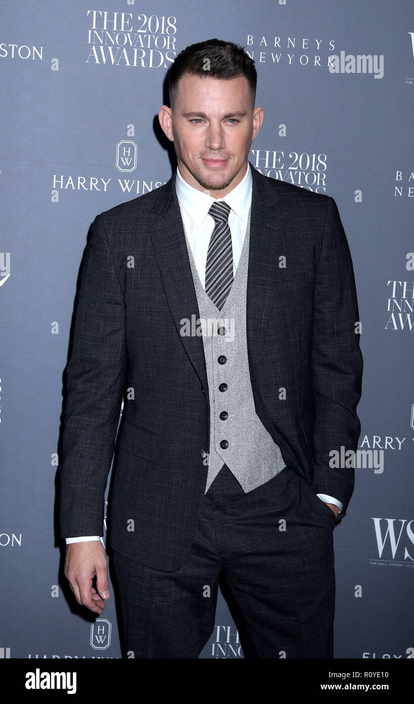 New York City, New York, USA. 7th Nov, 2018. Actor CHANNING TATUM ...