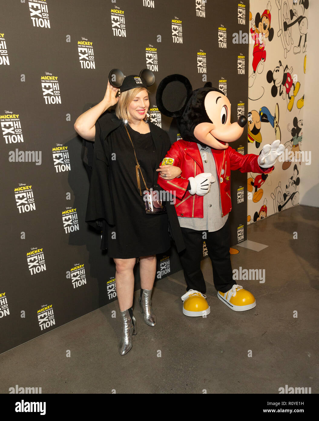 New York, USA - November 7, 2018: Atmosphere during Mickey: The True ...