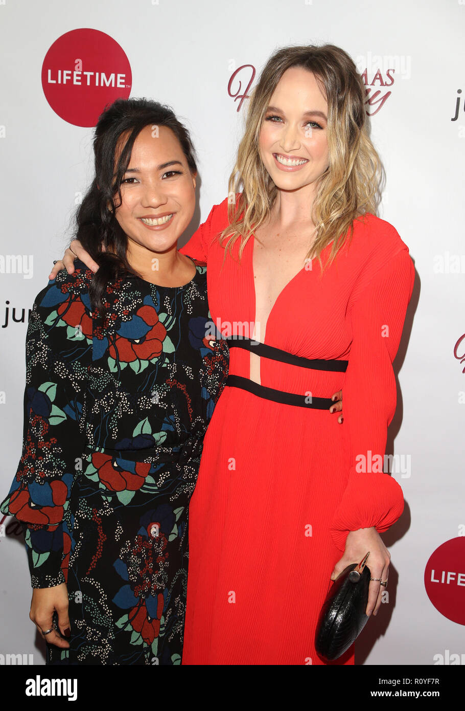 Los Angeles, Ca, USA. 7th Nov, 2018. Nanea Miyata, Kelley Jakle, at ...